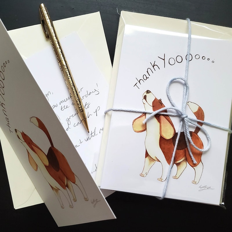 Thank You for the Beagle - Etsy