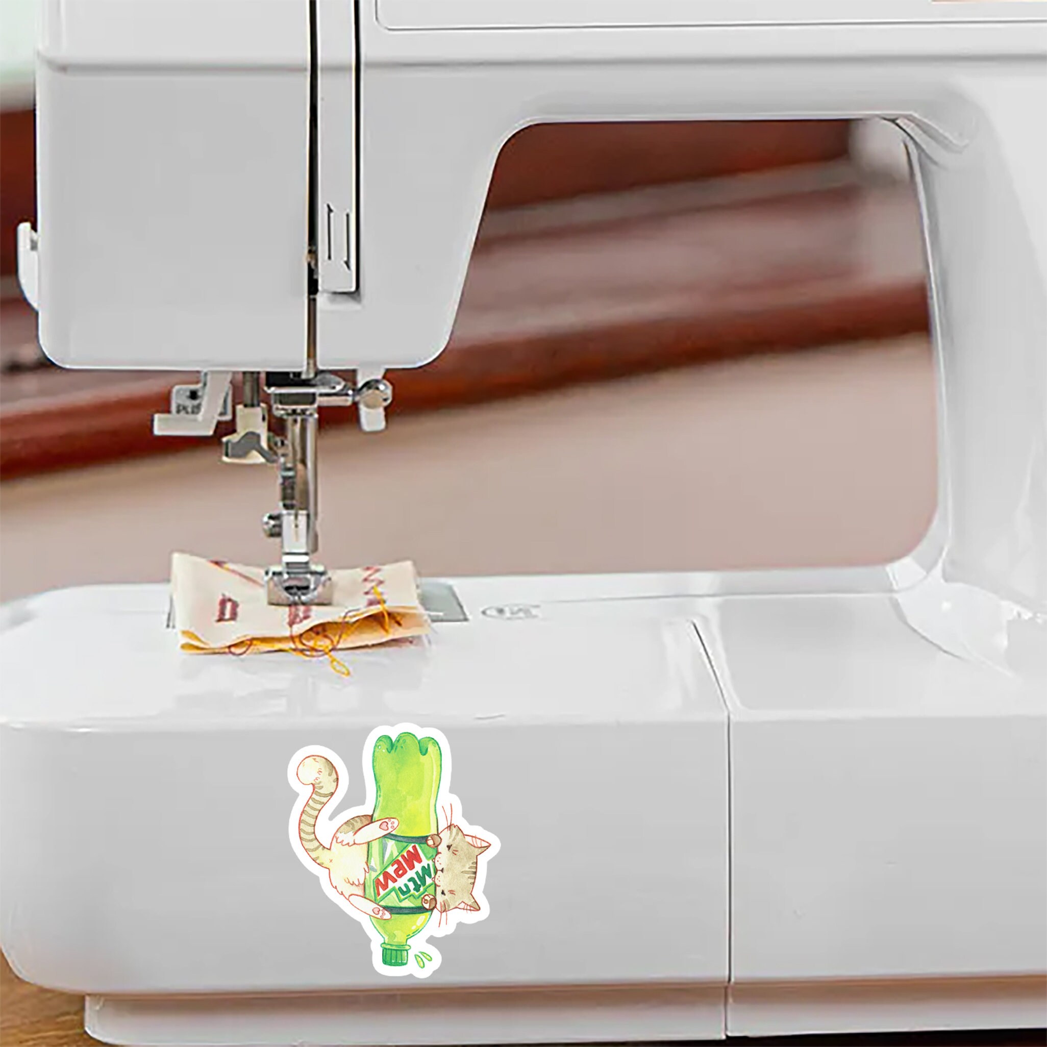 Mtn Mew Cat Sticker, Soda Sticker, Mountain Dew Sticker, Cat Sticker ...