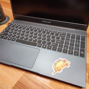 Tacodillo Sticker, Taco Armadillo Sticker, Cute Food Sticker, Mexican ...