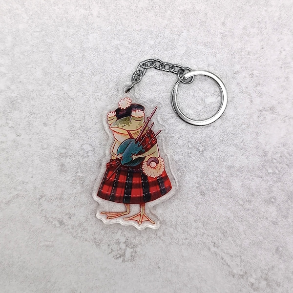 Frog and Toad Keychain - Etsy