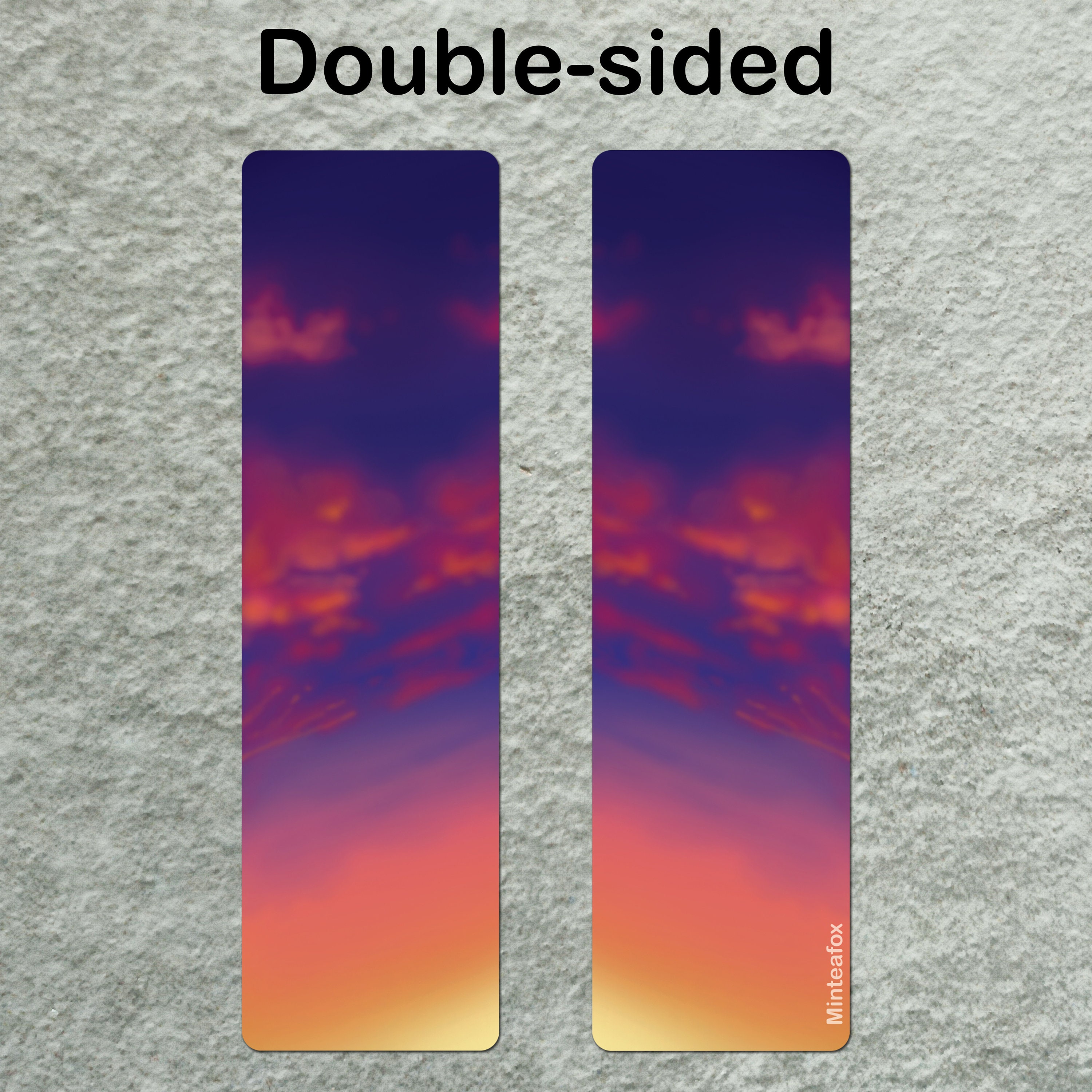 Cloudy Sunset Bookmark Dream Bookmark Evening Sky Bookmark - Etsy UK