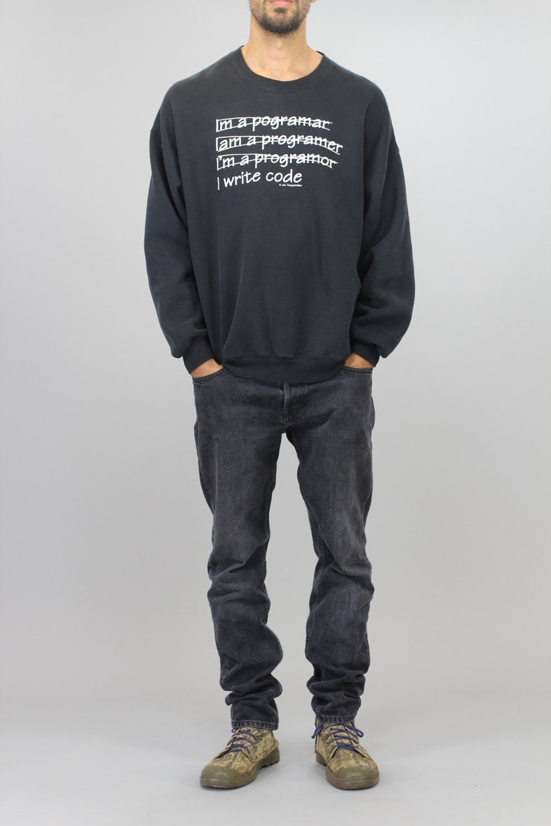 I Am a Programmer / I Write Code Sweatshirt / Sweater / Jumper - Etsy