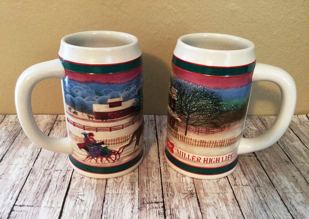 Set of 2 Collectible Miller High Life Beer Steins - Etsy