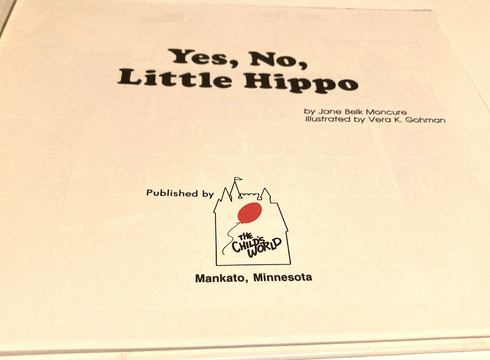 Vintage Childrens Hardcover Book yes No Little - Etsy