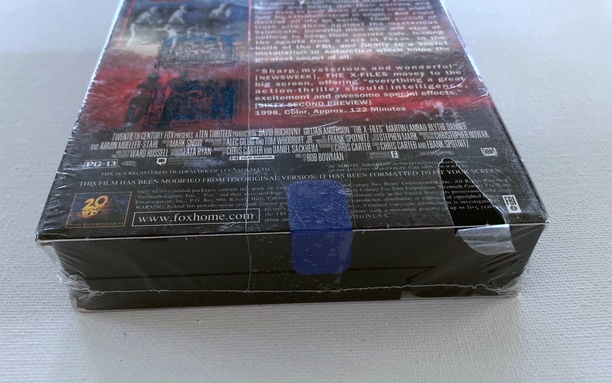 The X-files VHS Factory Sealed - Etsy