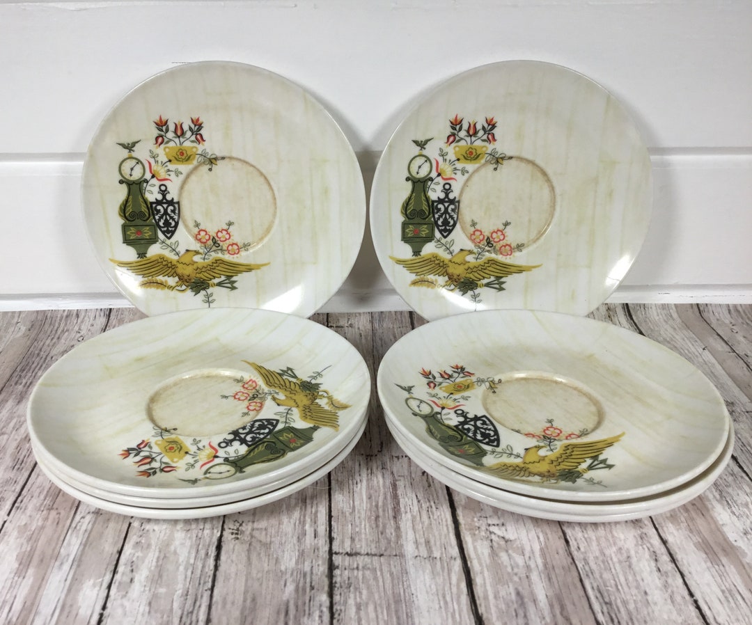 Set of 8 Vintage Boontonware 6202 5 7/8 Somerset Saucers - Etsy