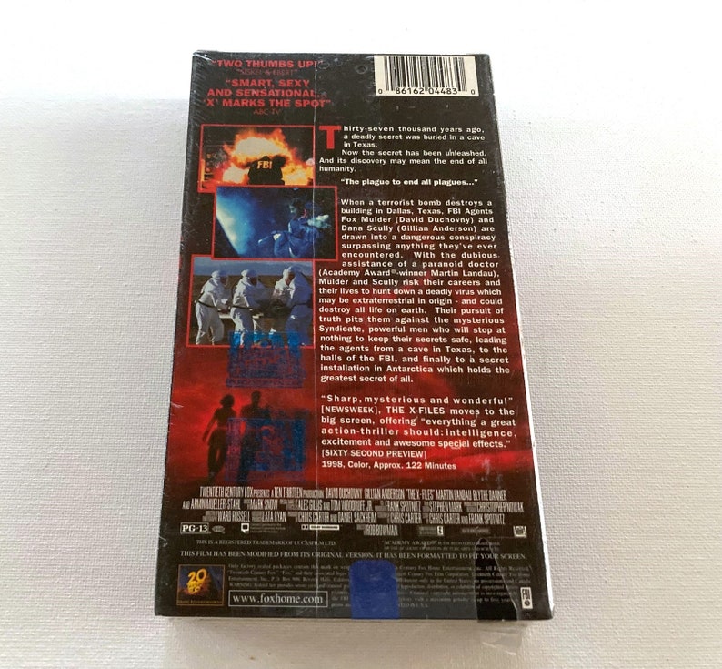 The X-files VHS Factory Sealed - Etsy