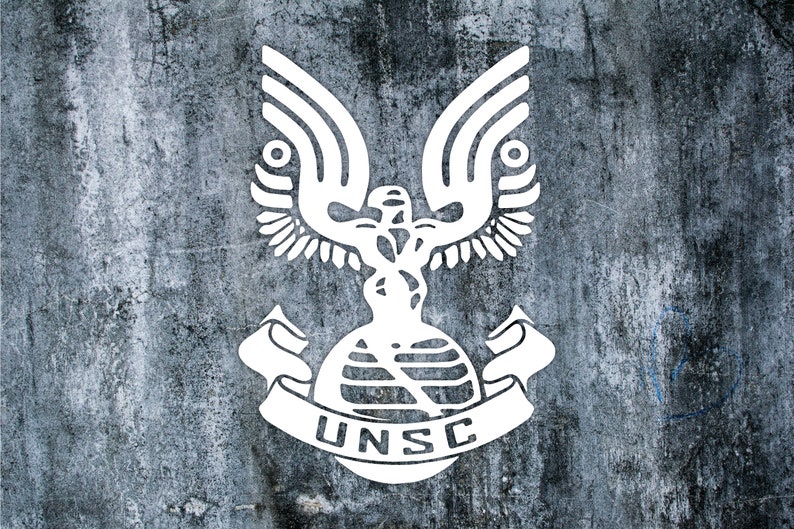 UNSC Vinyl Decal | Etsy
