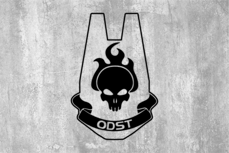 ODST Drop Pod Vinyl Decal | Etsy