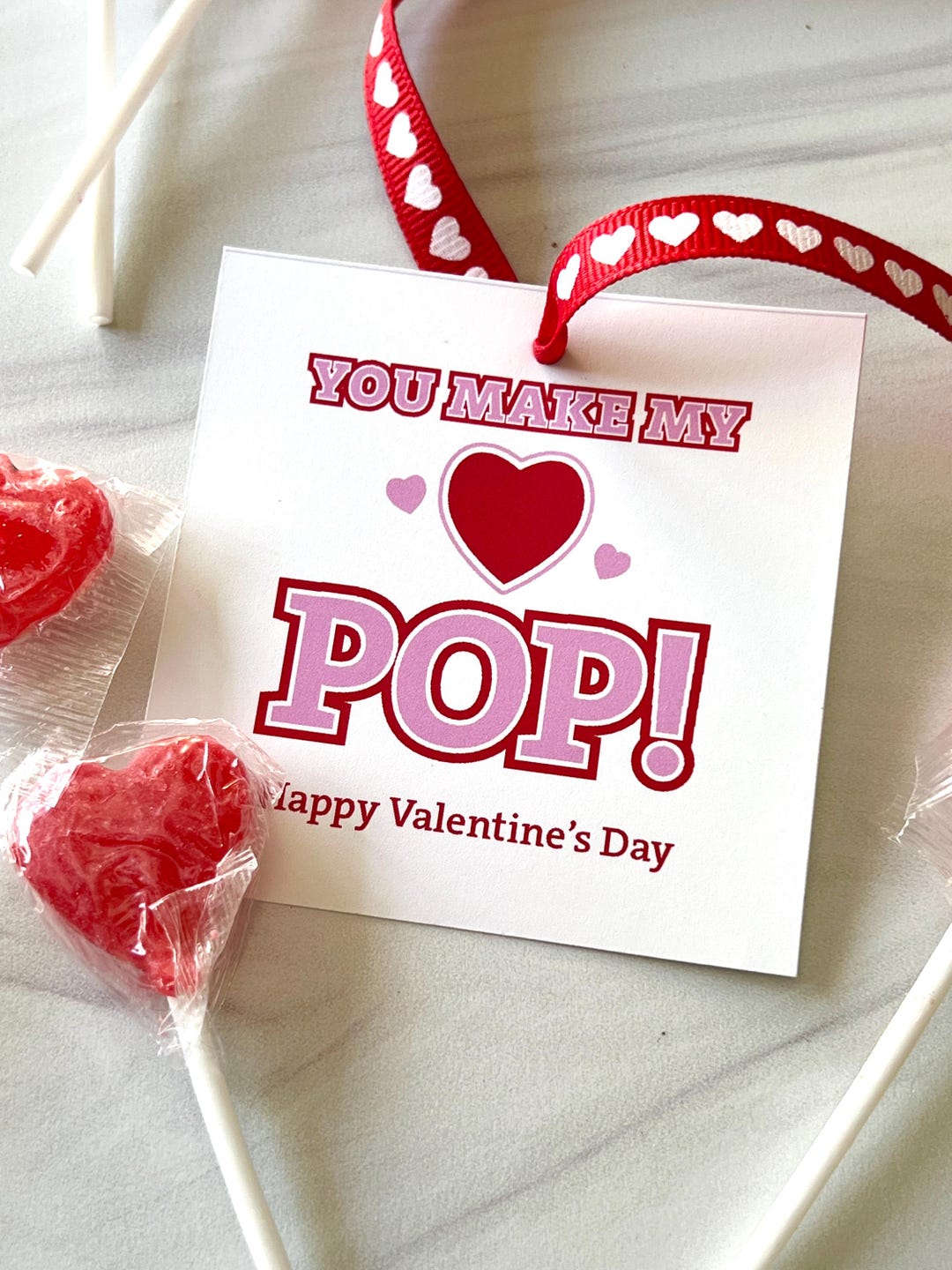 Valentines Gift Tag Valentines for Teacher Friend Classmate Popcorn ...