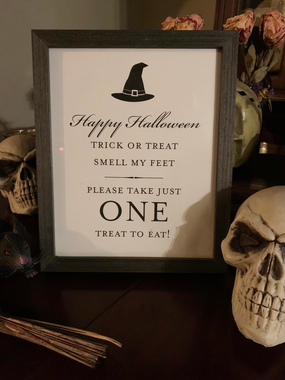 Out of Candy & Only Take One Piece of Candy Printable - Etsy