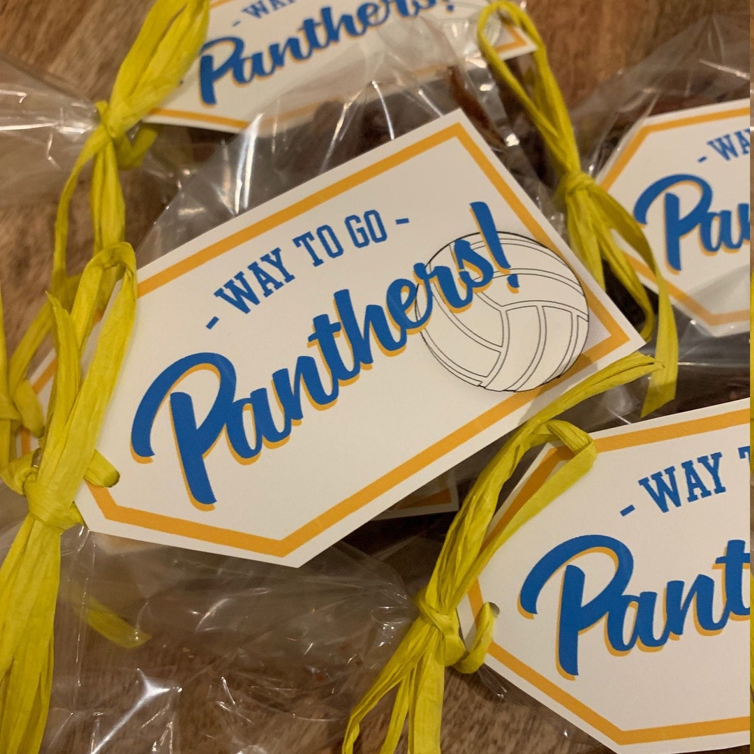 Volleyball Gift Tag Volleyball Tag Volleyball Treat Tag End of ...