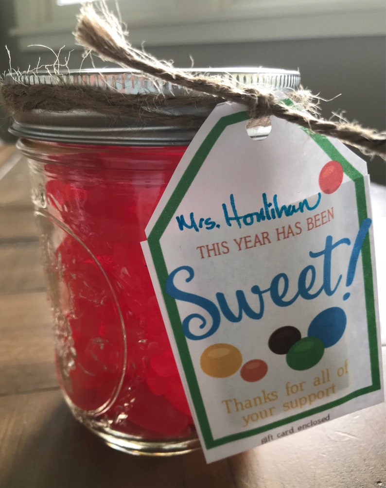 This Year Has Been SWEET Teacher Appreciation Gift Tags and | Etsy