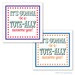 Its Gonna Be A Tote-ally Awesome Year Tote Bag Gift Tags - Etsy