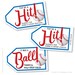 You're A Hit Baseball Gift Tag It Was a Ball Coach's - Etsy
