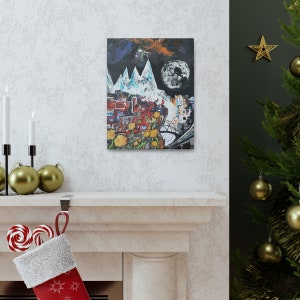 Radiohead Canvas Print Album Cover Collage Painting Every - Etsy