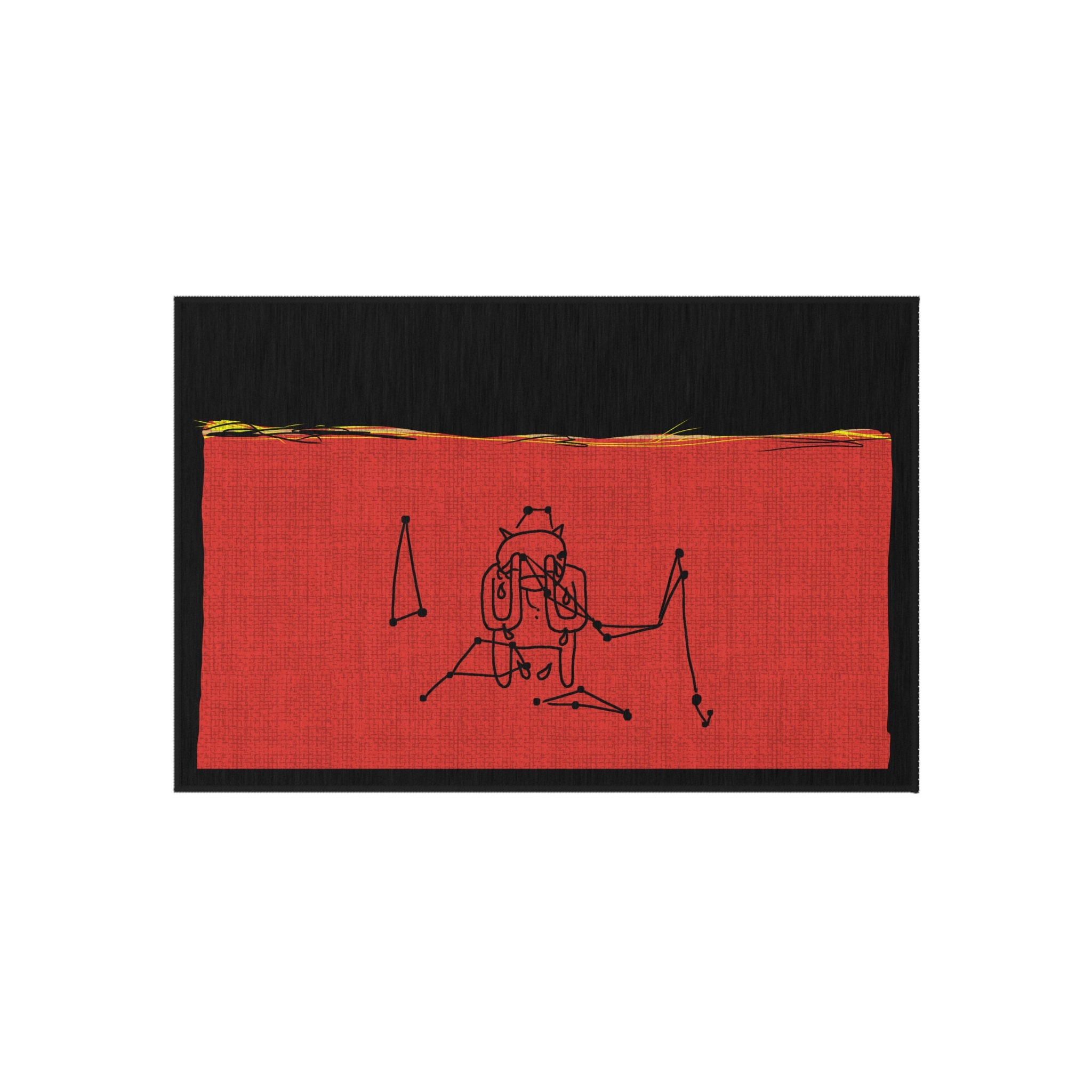 Radiohead Rug, Amnesiac Album Cover - Etsy