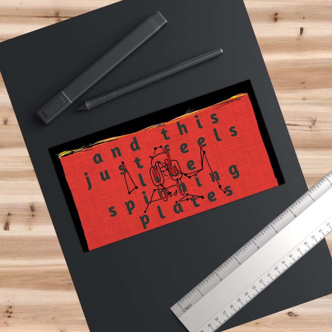 Radiohead Bumper Sticker, Like Spinning Plates Lyrics - Etsy