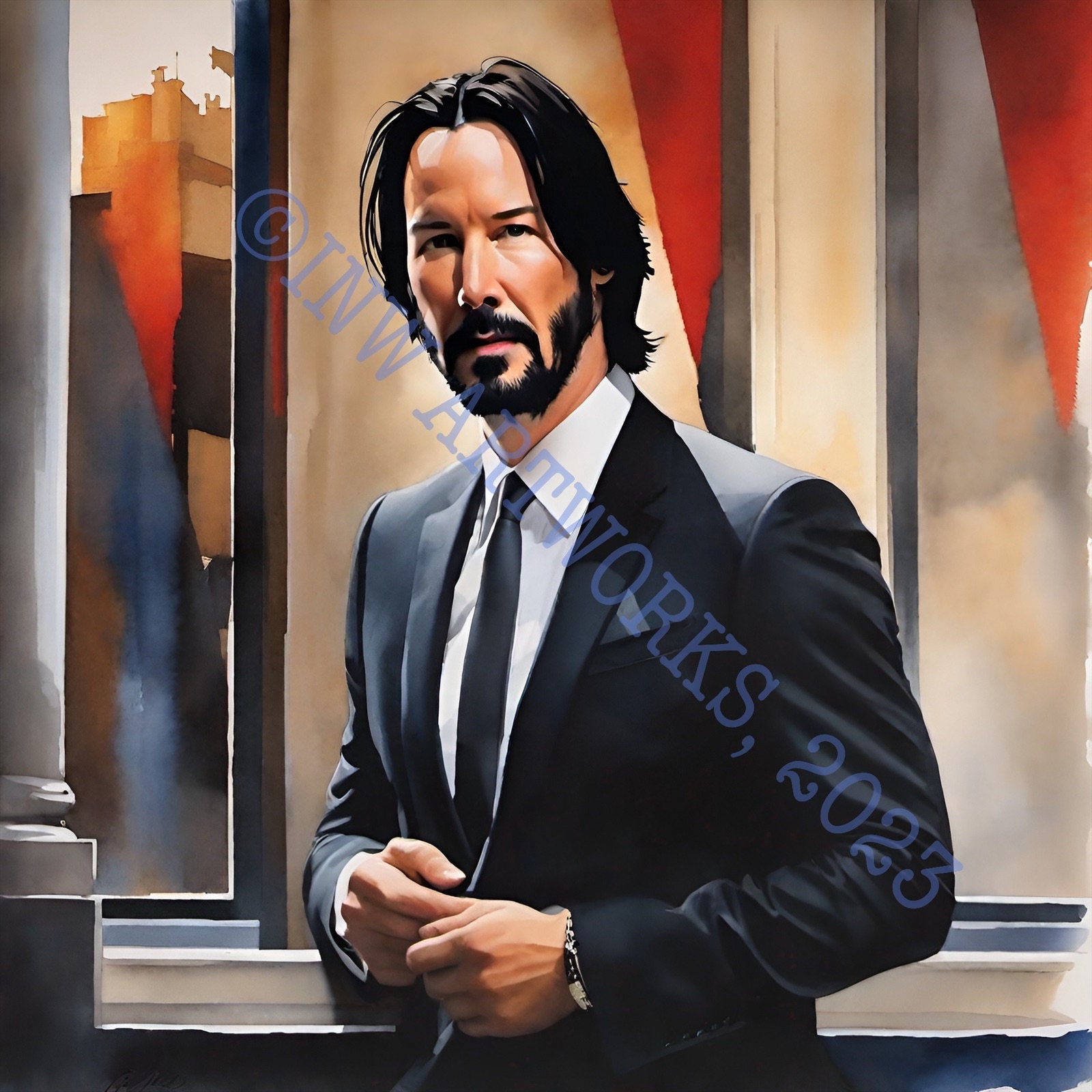 Keanu Reeves Wall Art, Set of 3, Instant Download - Etsy