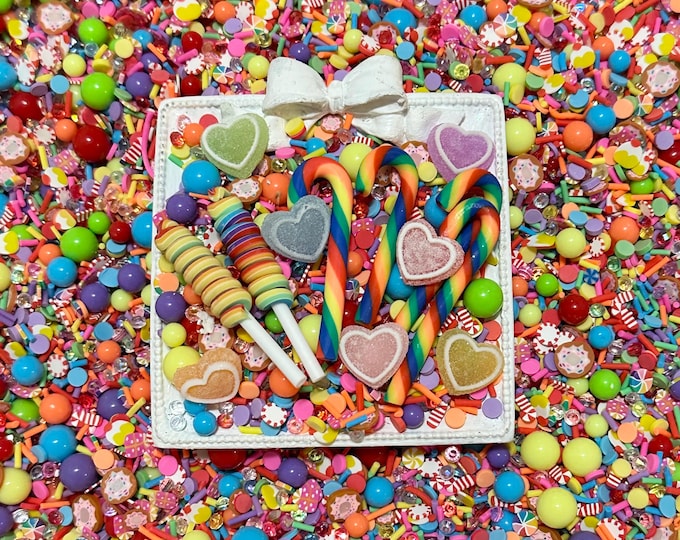 Glam Candy Trio, Bright Rainbow Candy Land Set, Candy Shop Sprinkles ...