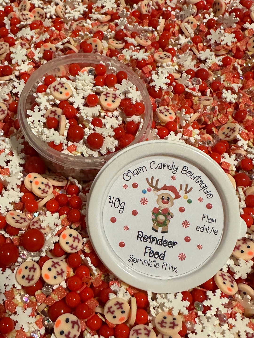 Reindeer Food, Fake Sprinkles, Christmas Sprinkles, Sprinkles for ...