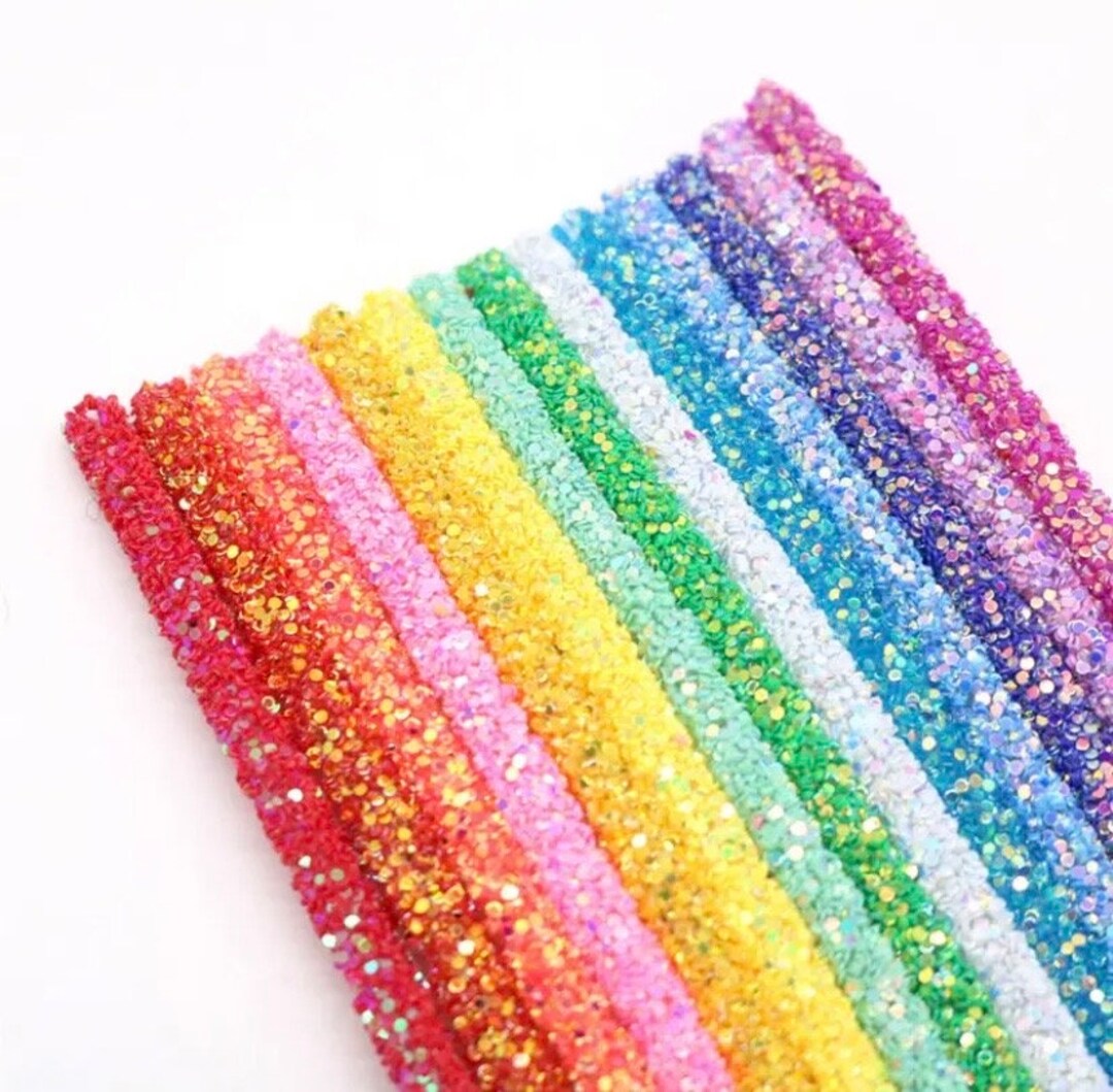 Glitter Rope, Glitter Tube, Glitter Cord, Resin Tube, Resin Rope, 6mm ...