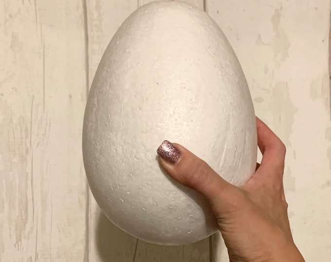 Extra Large Styrofoam Egg, 7.5 Inch Styrofoam Egg, 20 CM Styrofoam Egg - Etsy