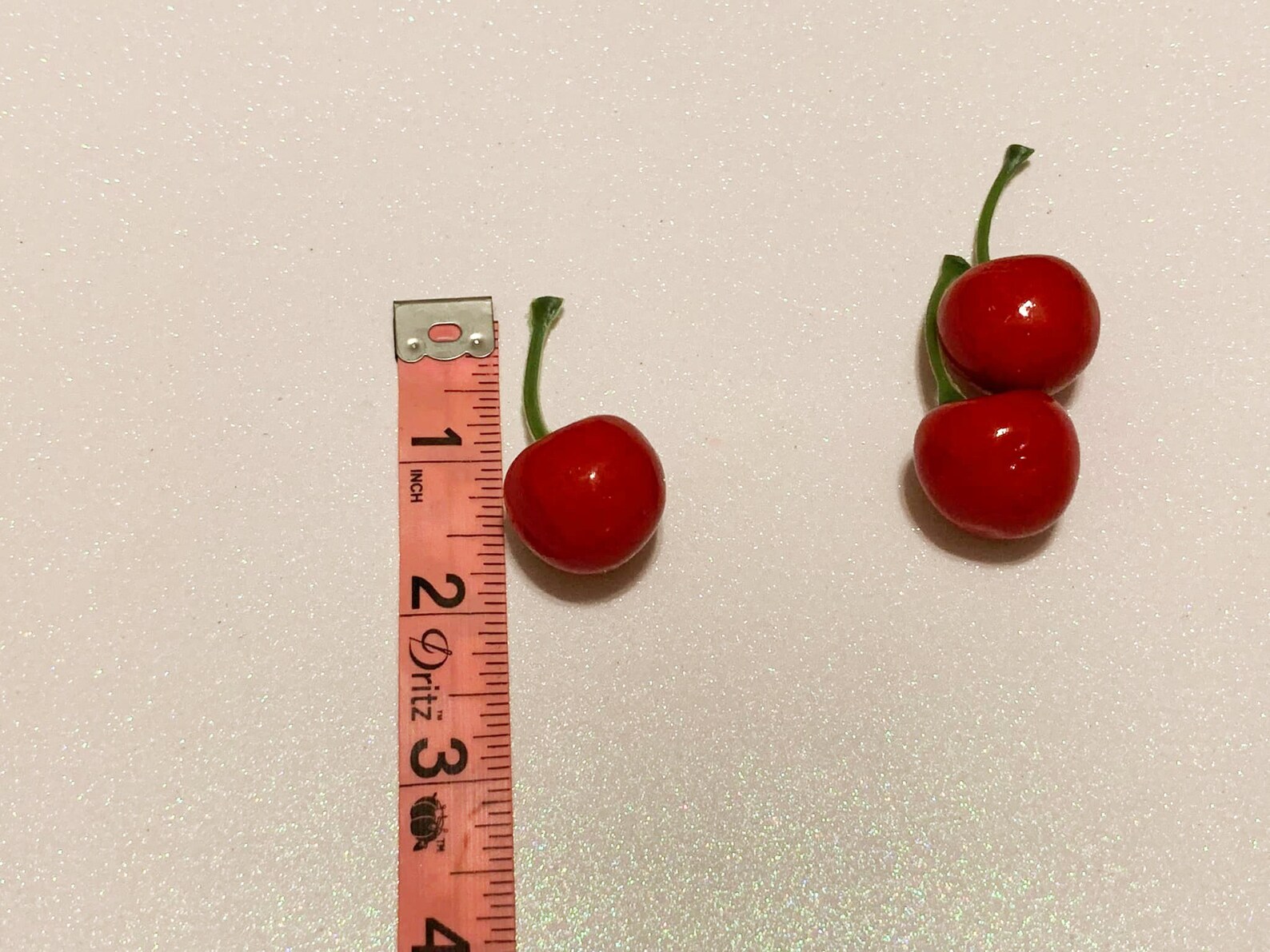 Fake Cherries Realistic Cherries Fake Bake Cherry - Etsy