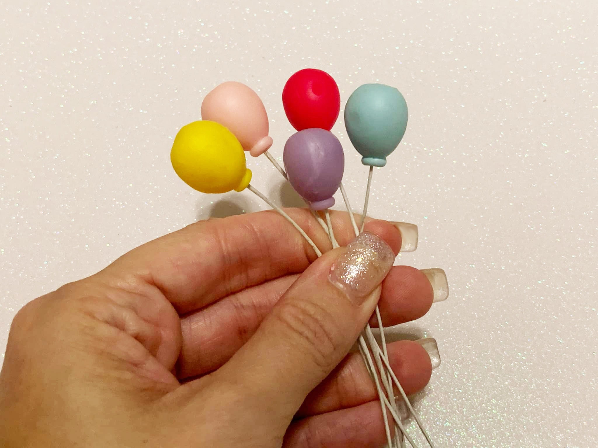 Balloon Cake Topper - Etsy