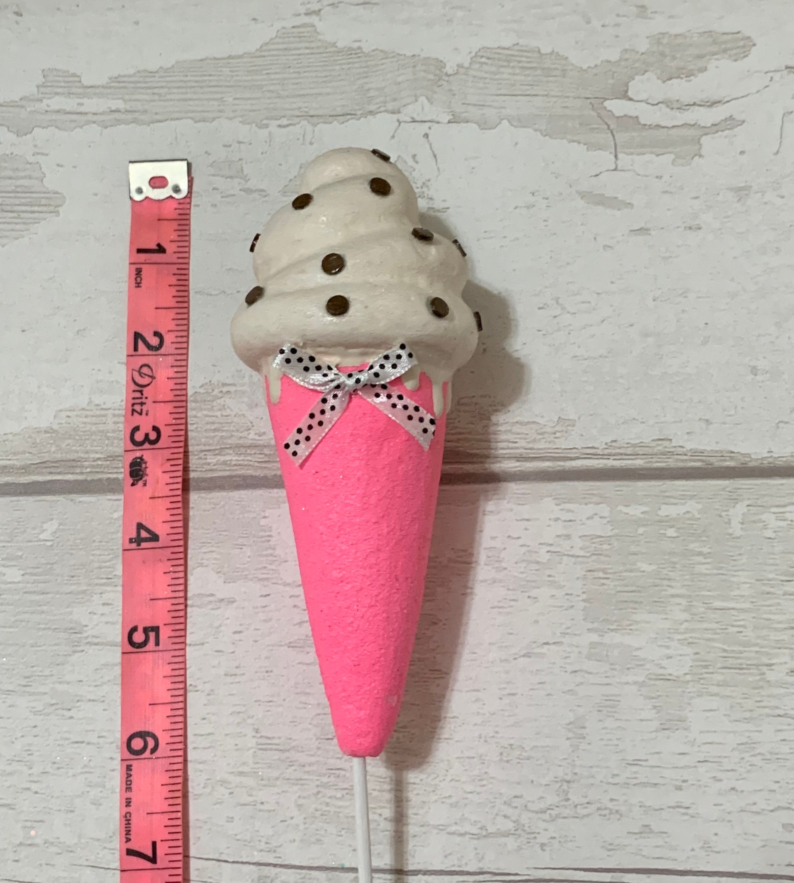 Set of 3 Fake Ice Cream Ice Cream Ornament Ice Cream Tree - Etsy