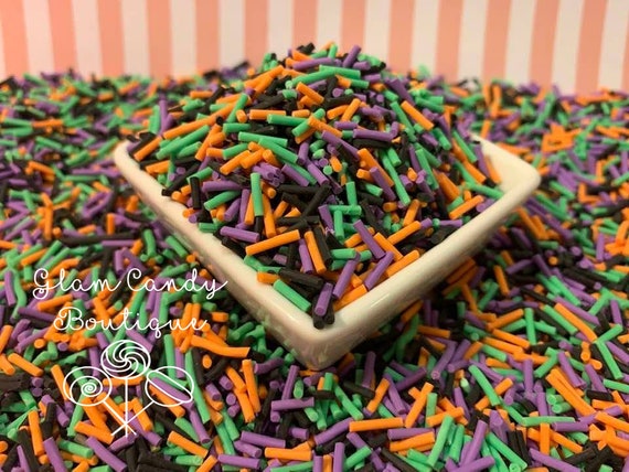 Sprinkles, Dust & Flakes Halloween fake baking supplies fake rip ...