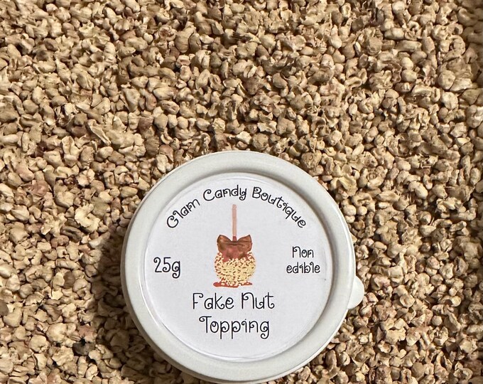 Fake Peanut Topping, Fake Peanuts, Fake Sundae Topping, 50 Grams - Etsy