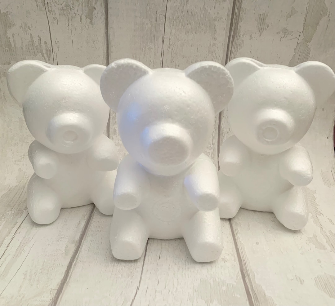 Styrofoam Bear, Foam Bear, Rose Bear Blank - Etsy