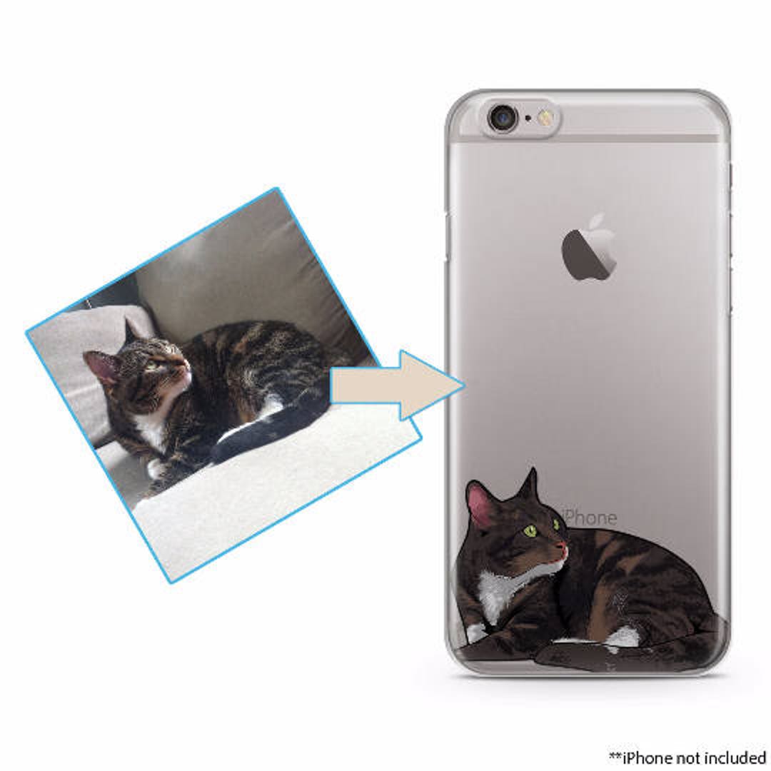 Artistic Feline Portrait Case - Etsy