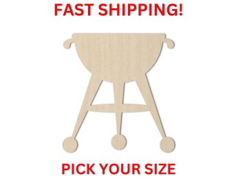 Grill Cutouts Grill Wood Cutout Grill Utensil Cutout - Etsy
