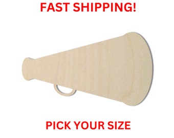 Megaphone Wooden Cutout - Etsy