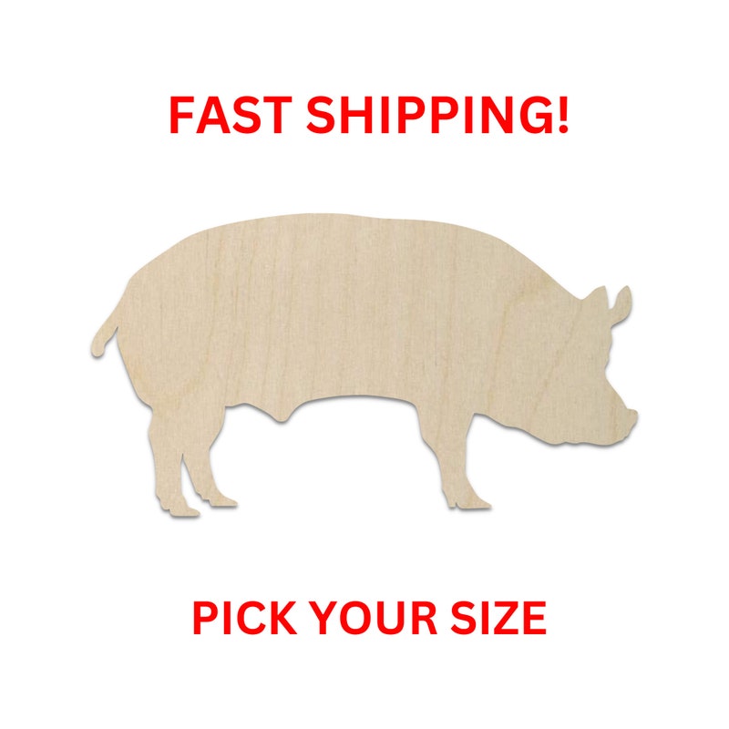 Pig Cutout - Etsy
