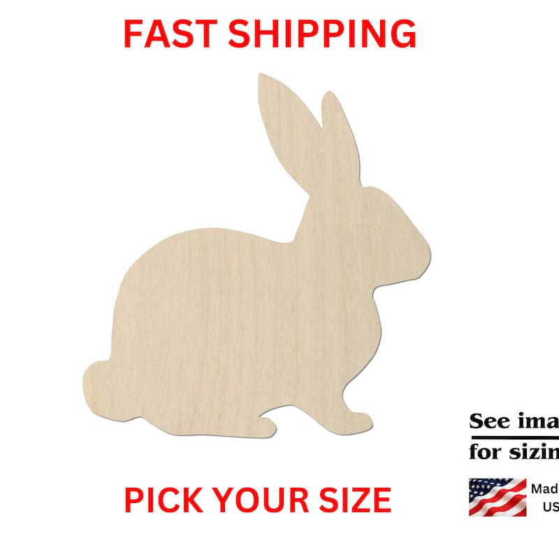 Wooden Bunny Rabbit - Etsy