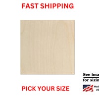 Wood Square - Etsy