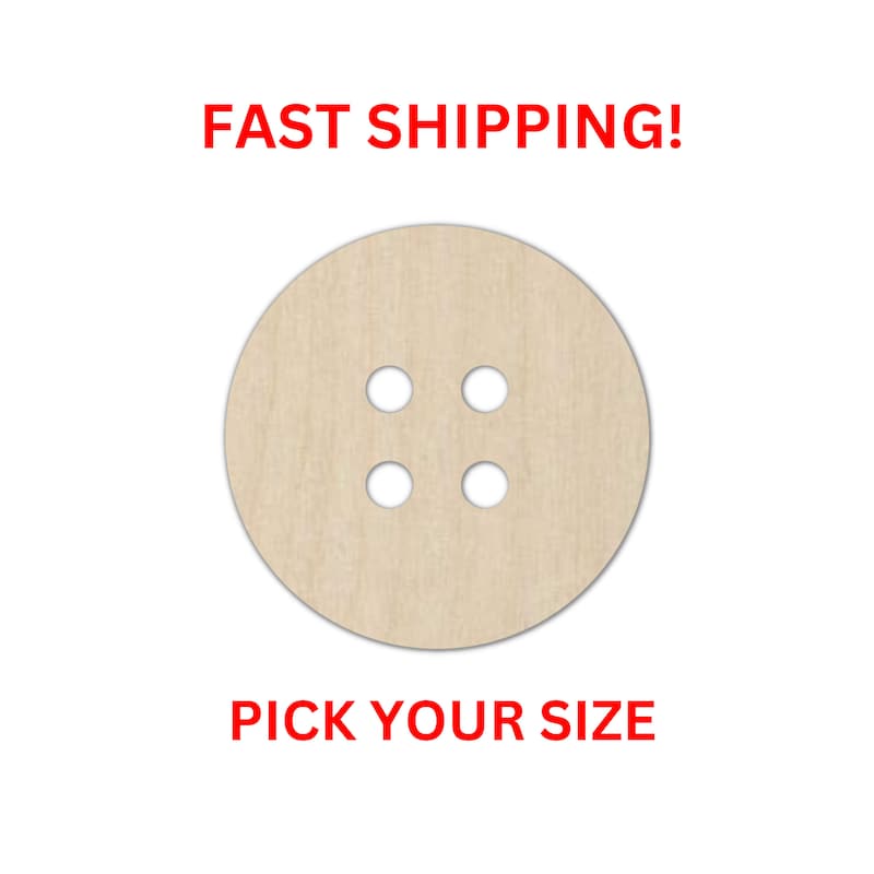 Laser Cut Button - Etsy