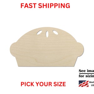 Unfinished Wooden Pie Shape | Pie Wood Cutout Shape | Laser Cut Blanks ...