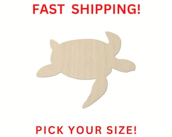 2 34 Turtle Wooden Cutout Shape, Silhouette, Gift Tags Ornaments, Room ...