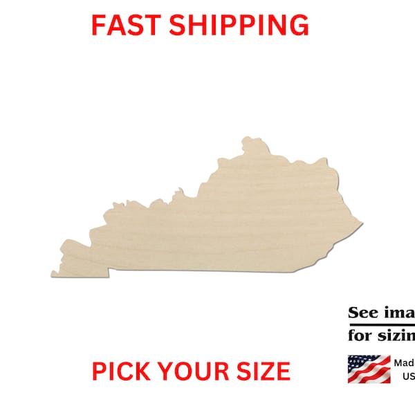 Kentucky State Shape - Etsy