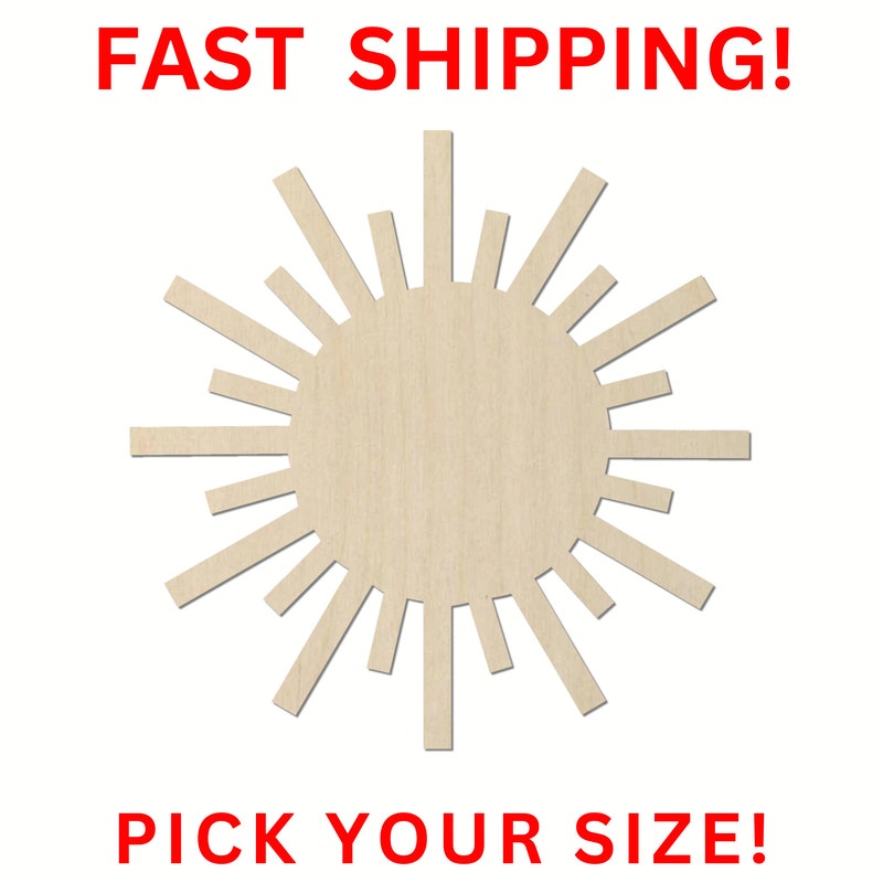 Large Sun Cutouts - Etsy