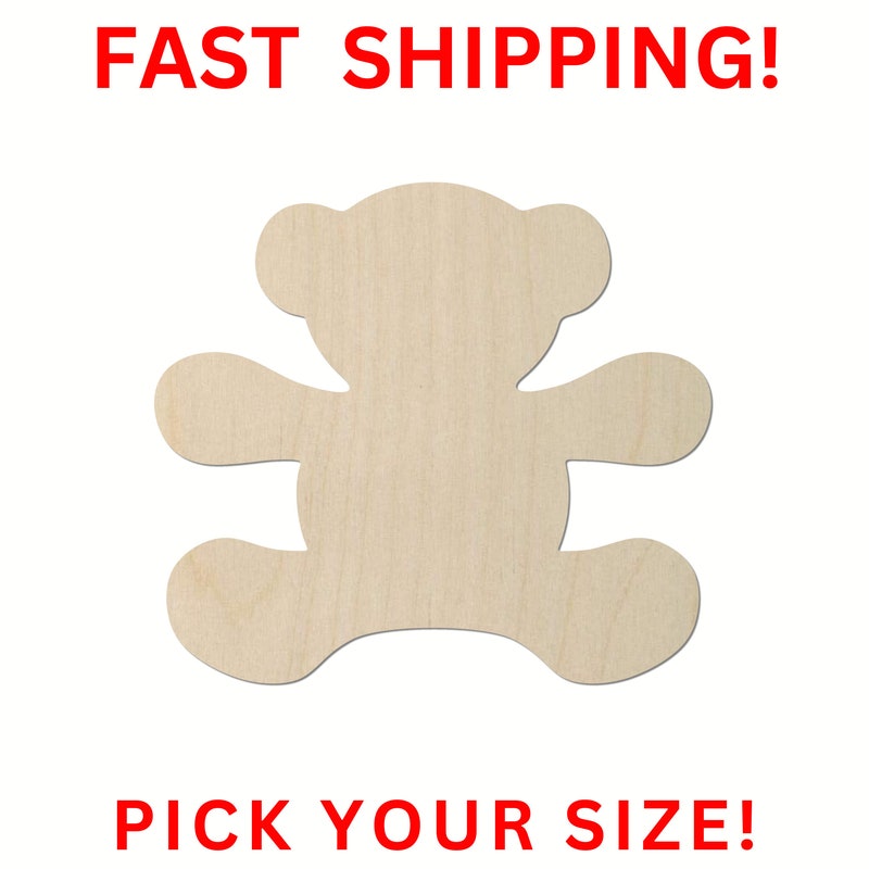 Teddy Bear Cutouts - Etsy