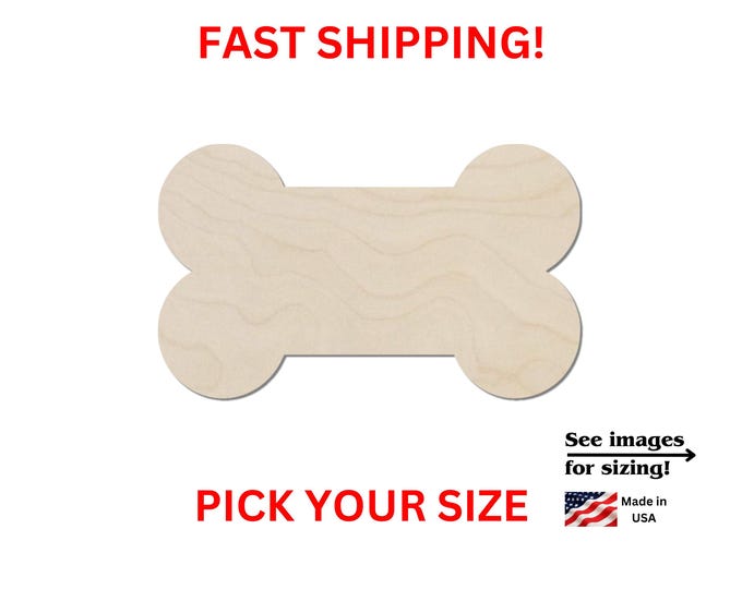 10x Wooden Dog Bone Craft Shapes 3mm Ply Domestic Pet Accessories - Etsy