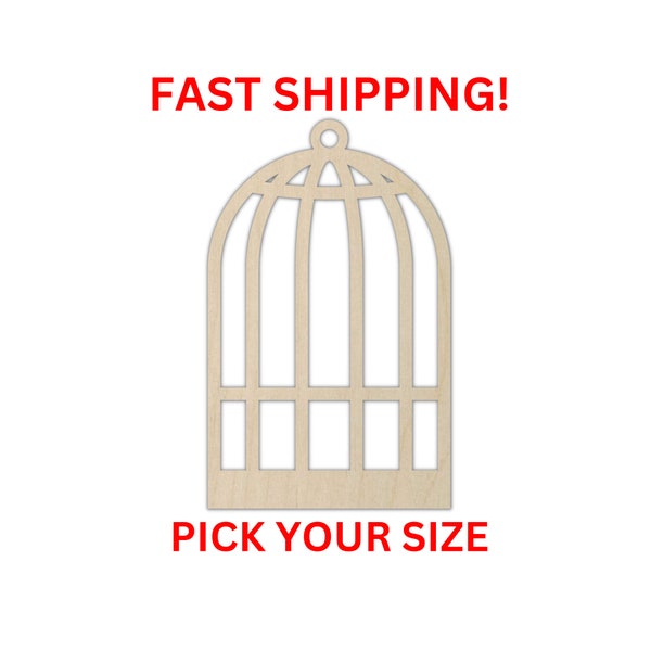 Wooden Bird Cage - Etsy