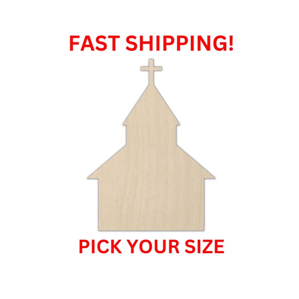 Laser Cut Church - Etsy