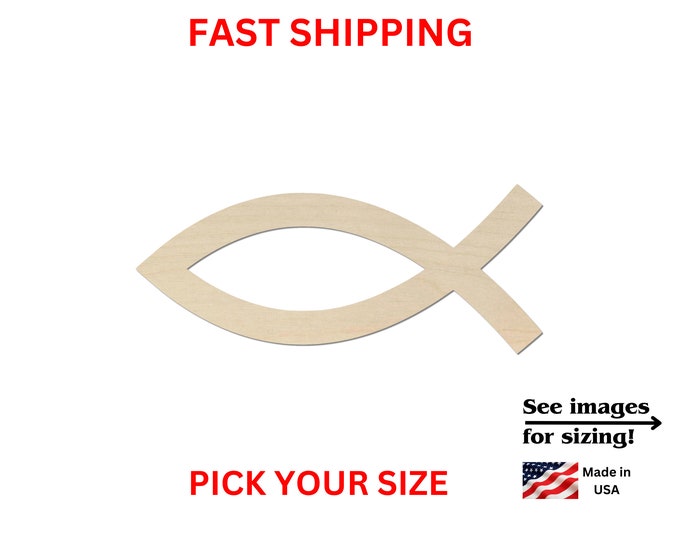 BIGGER WOOD Wall FISH - Etsy