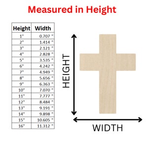 Unfinished Wooden Cross Shape 06 | Religious Cross Blank Cutout | Laser ...